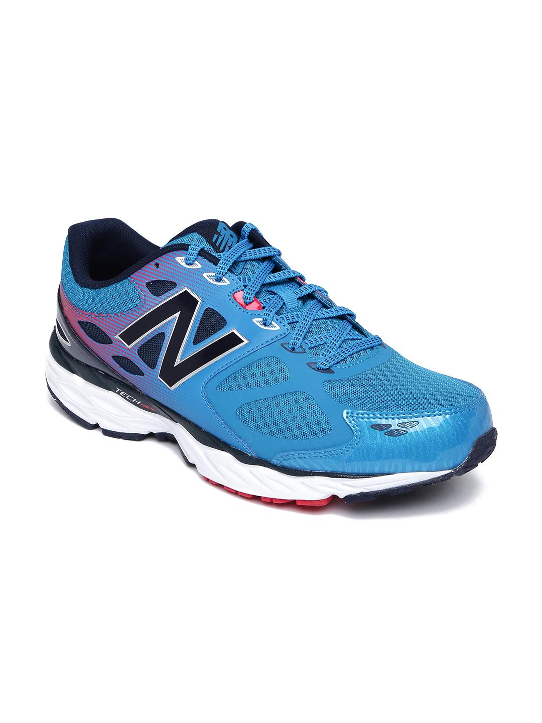 Buy New Balance Men Blue M680RB3 Running Shoes - Sports Shoes for Men ...