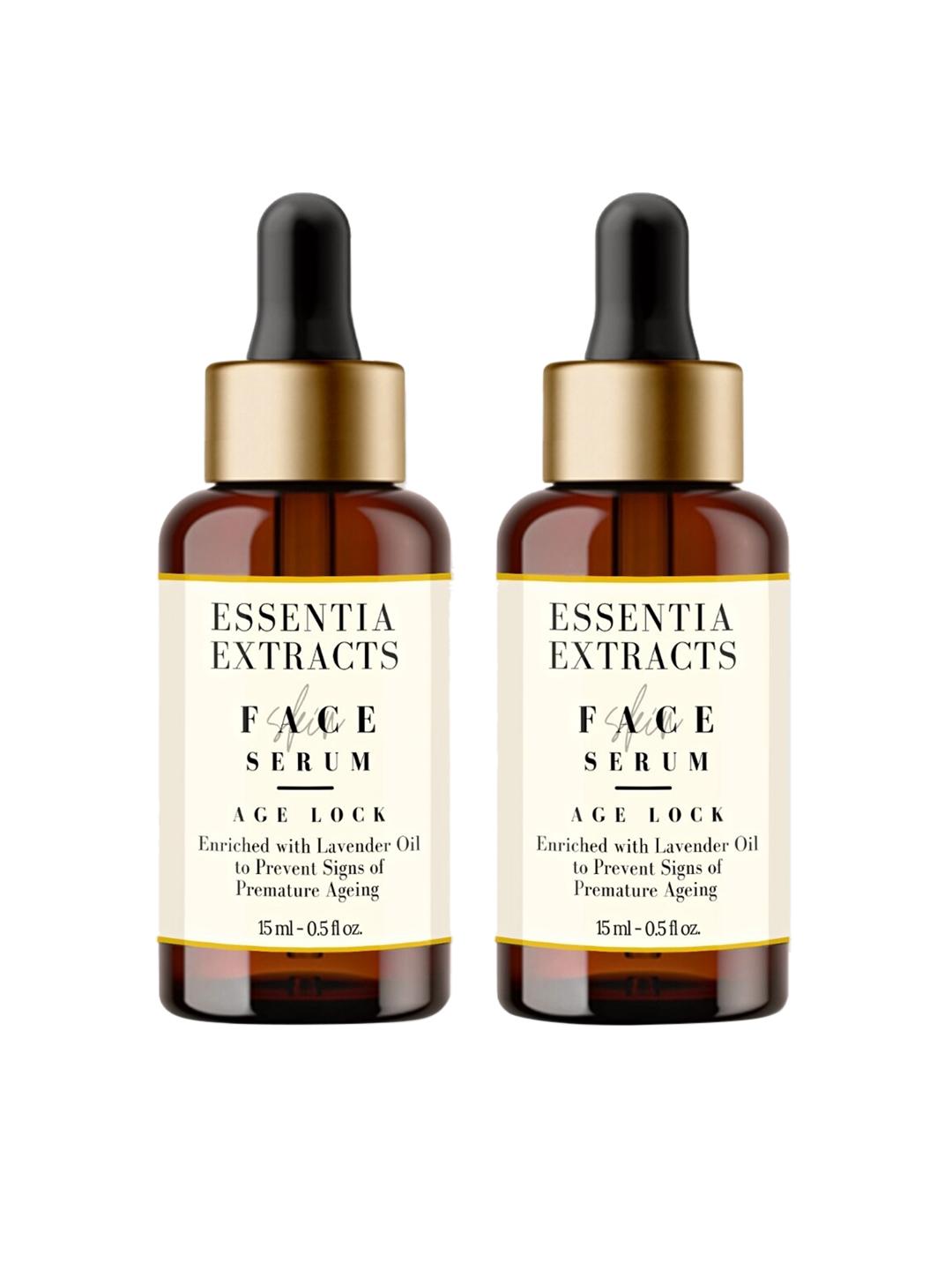 Buy ESSENTIA EXTRACTS Pack Of 2 Age Lock Face Serum Prevents Premature ...