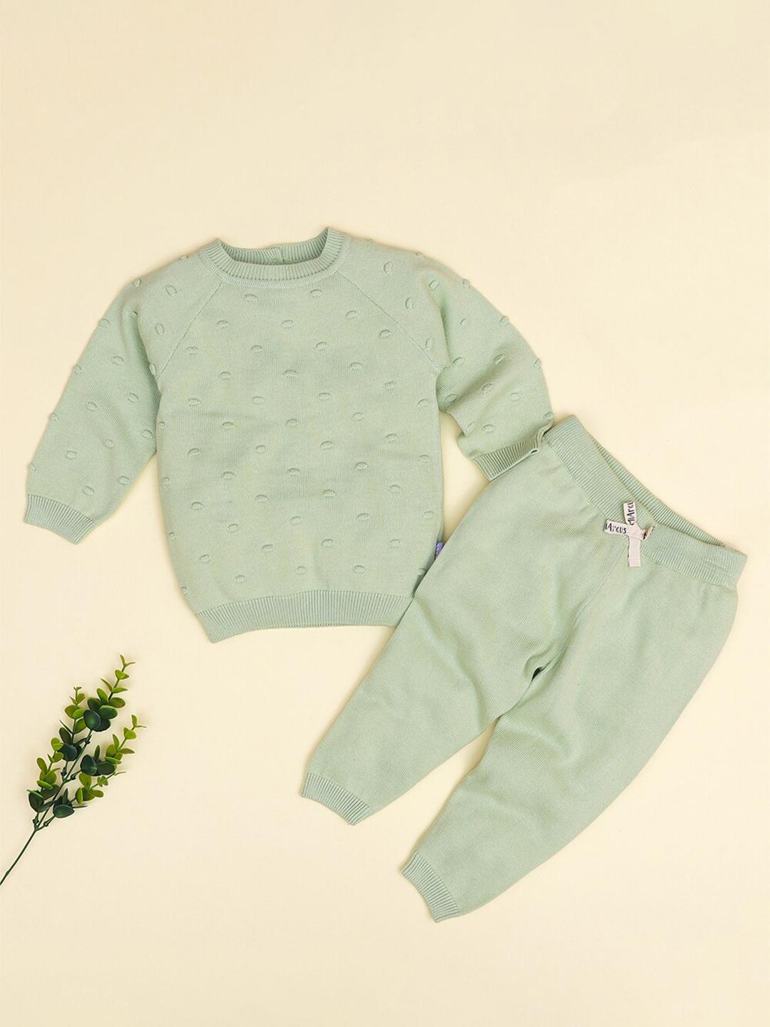 Buy MiArcus Kids Green Jumper Set - Clothing Set for Unisex Kids ...