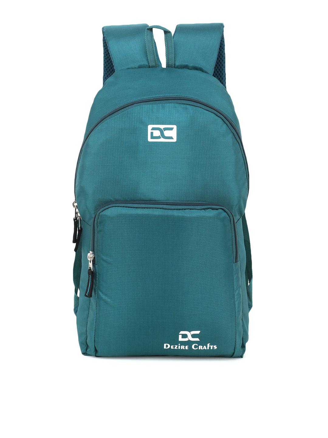 Buy Dezire Crafts Unisex Teal Blue Backpack - Backpacks for Unisex ...