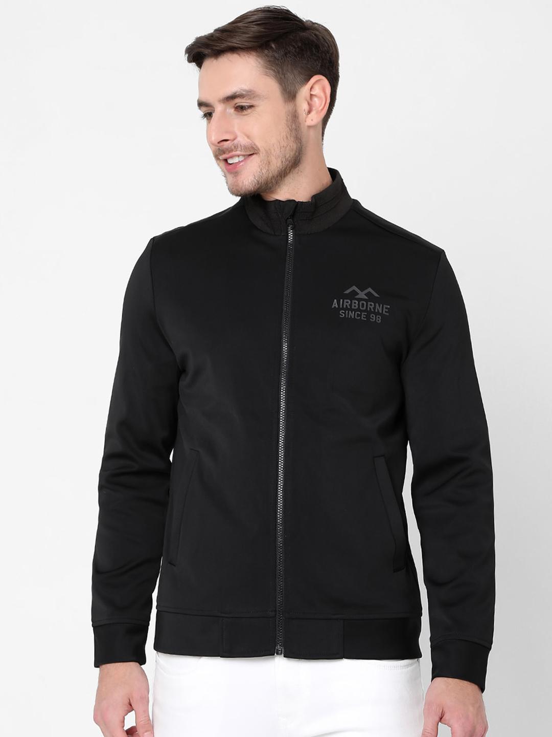 Buy Mufti Men Black Solid Tailored Jacket - Jackets for Men 16334580 ...