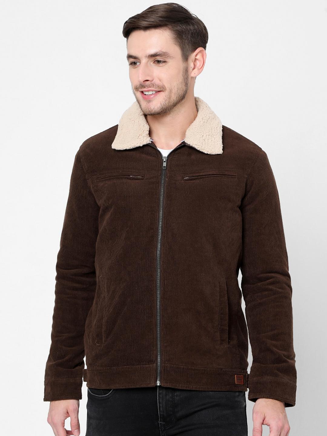 Buy Mufti Men Coffee Brown Tailored Jacket - Jackets for Men 16334596 ...