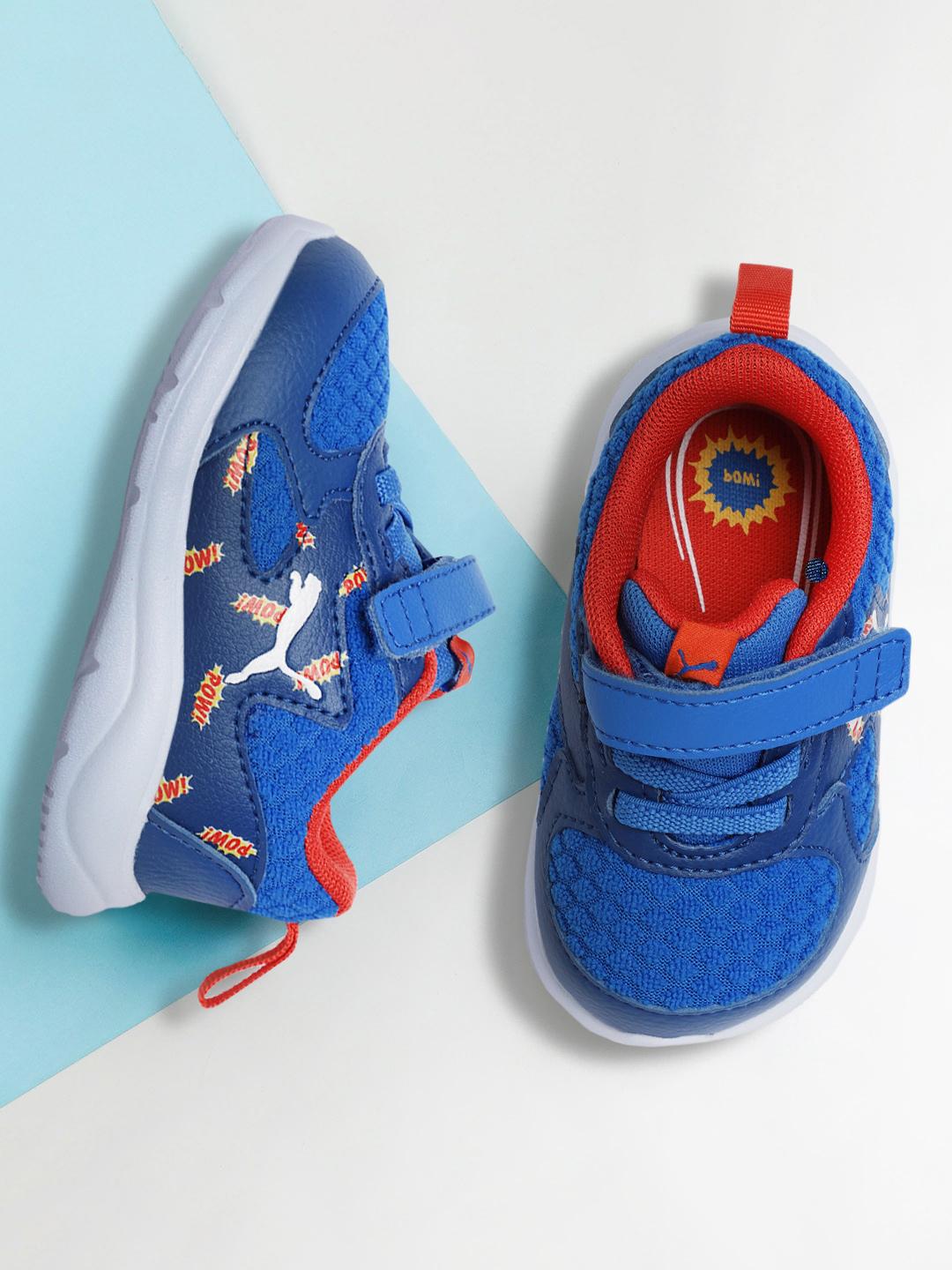 Buy Puma Girls Blue Fun Racer Comics AC PS Printed Sneakers - Casual ...