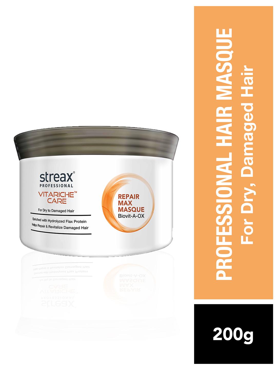 Buy Streax Professional Vitariche Care Repair Max Masque For Dry To ...