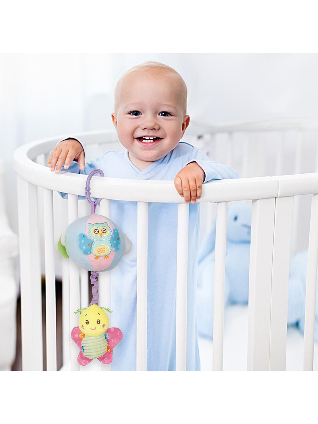 Buy Baby Moo Kids Pink & Blue Flying In The Sky Pulling Toy - Activity ...