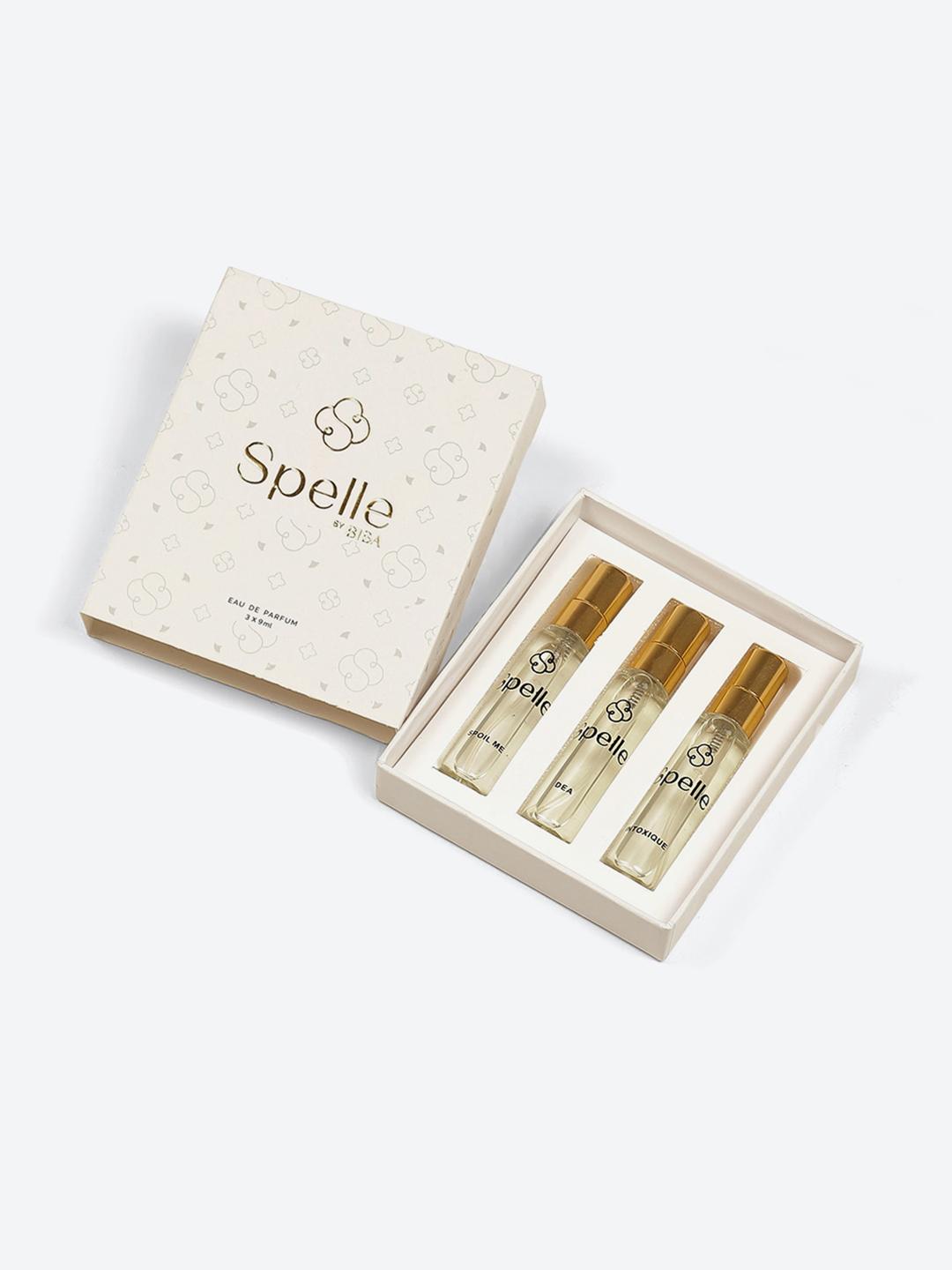 Buy Spelle Women White Set Of 3 Spelle Eau De Parfum 9 Ml Each ...