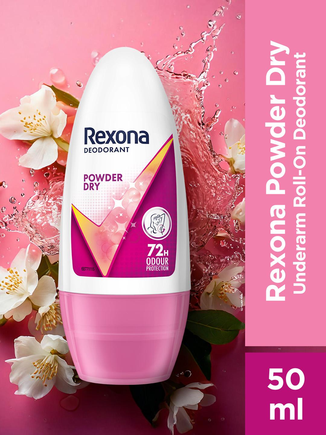Buy REXONA Powder Dry 72 H Odour Protection Underarm Roll On Deodorant ...