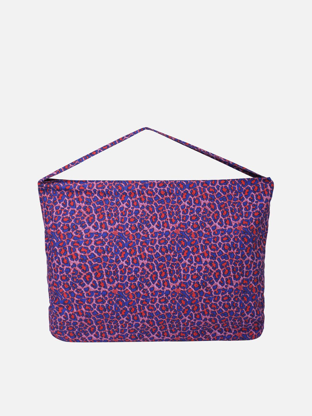 Buy Vero Moda Purple Oversized Structured Shoulder Bag - Handbags for ...