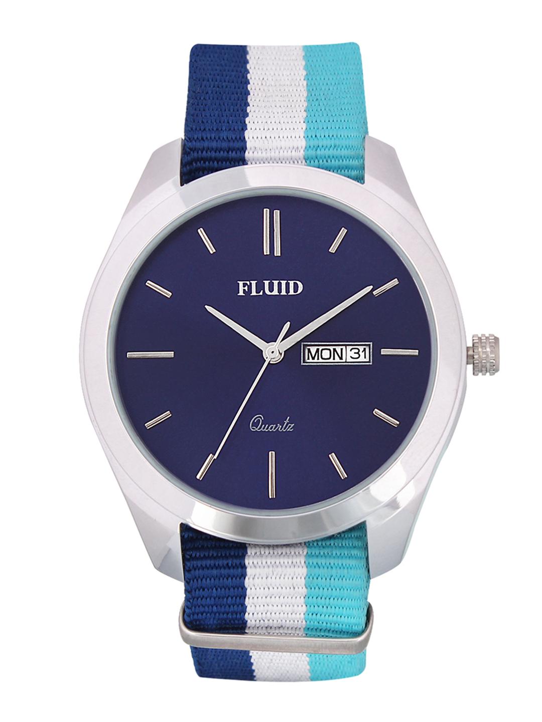Buy FLUID Men Navy Analogue Watch - Watches for Men 1686332 | Myntra