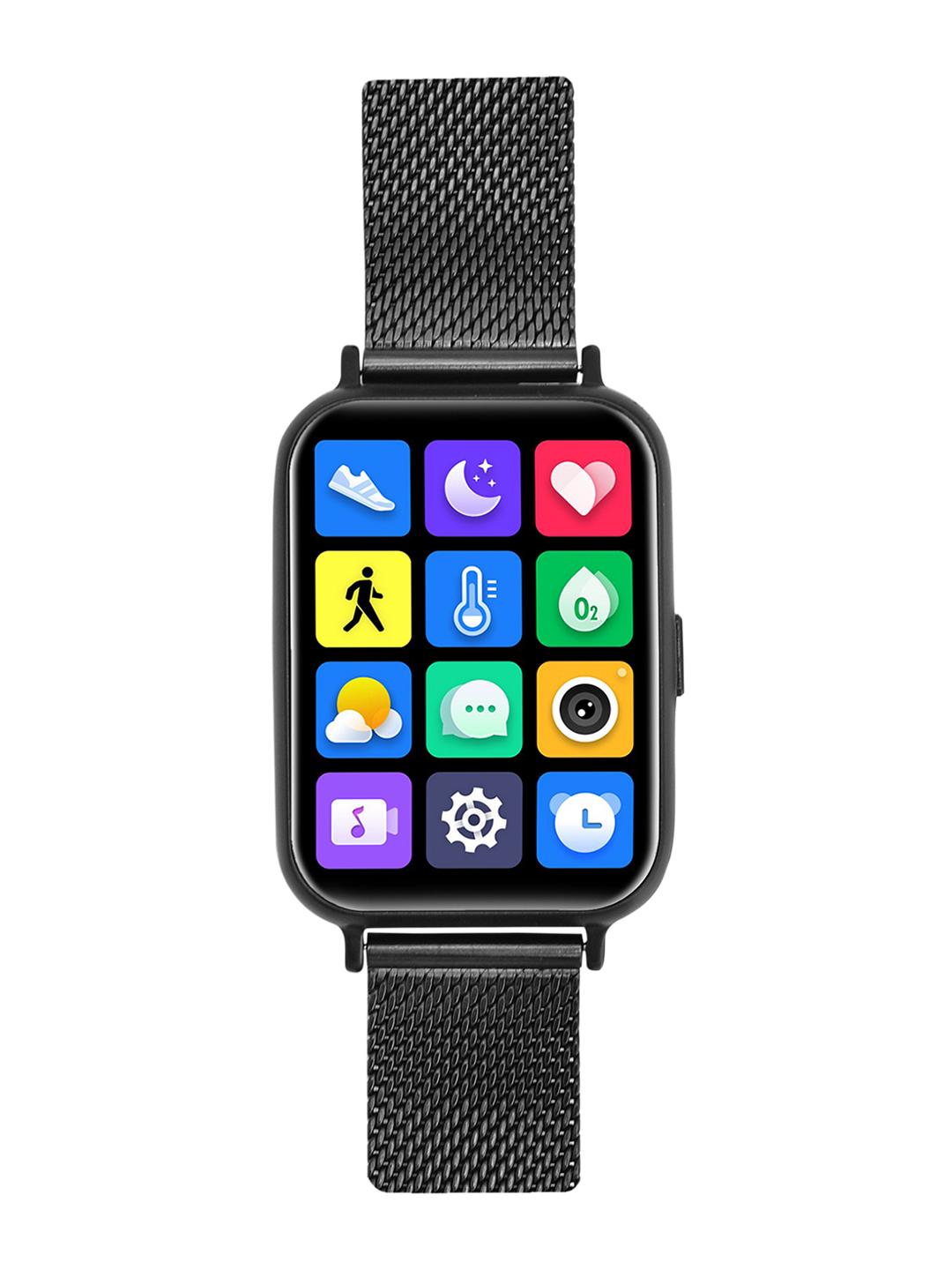 Buy Daniel Klein ZING Black Smartwatch DSM.90003 7 - Smart Watches for ...