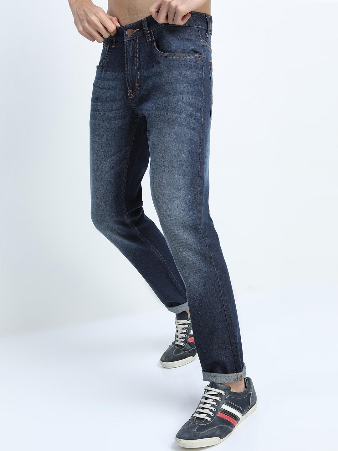 Buy KETCH Men Blue Slim Fit Light Fade Stretchable Jeans - Jeans for ...