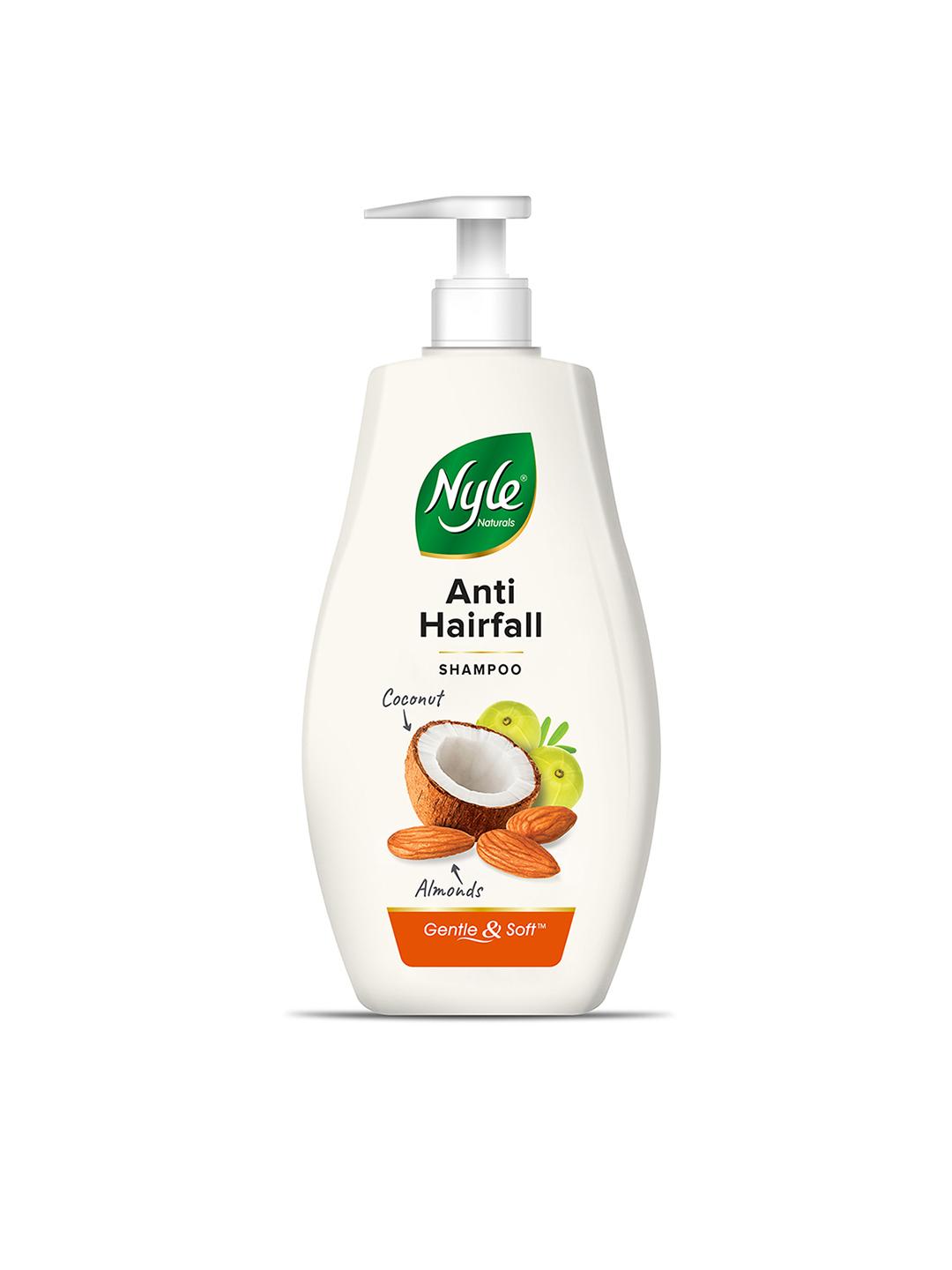Buy Nyle Naturals Anti Hairfall Shampoo With Coconut Milk, Badam & Amla ...
