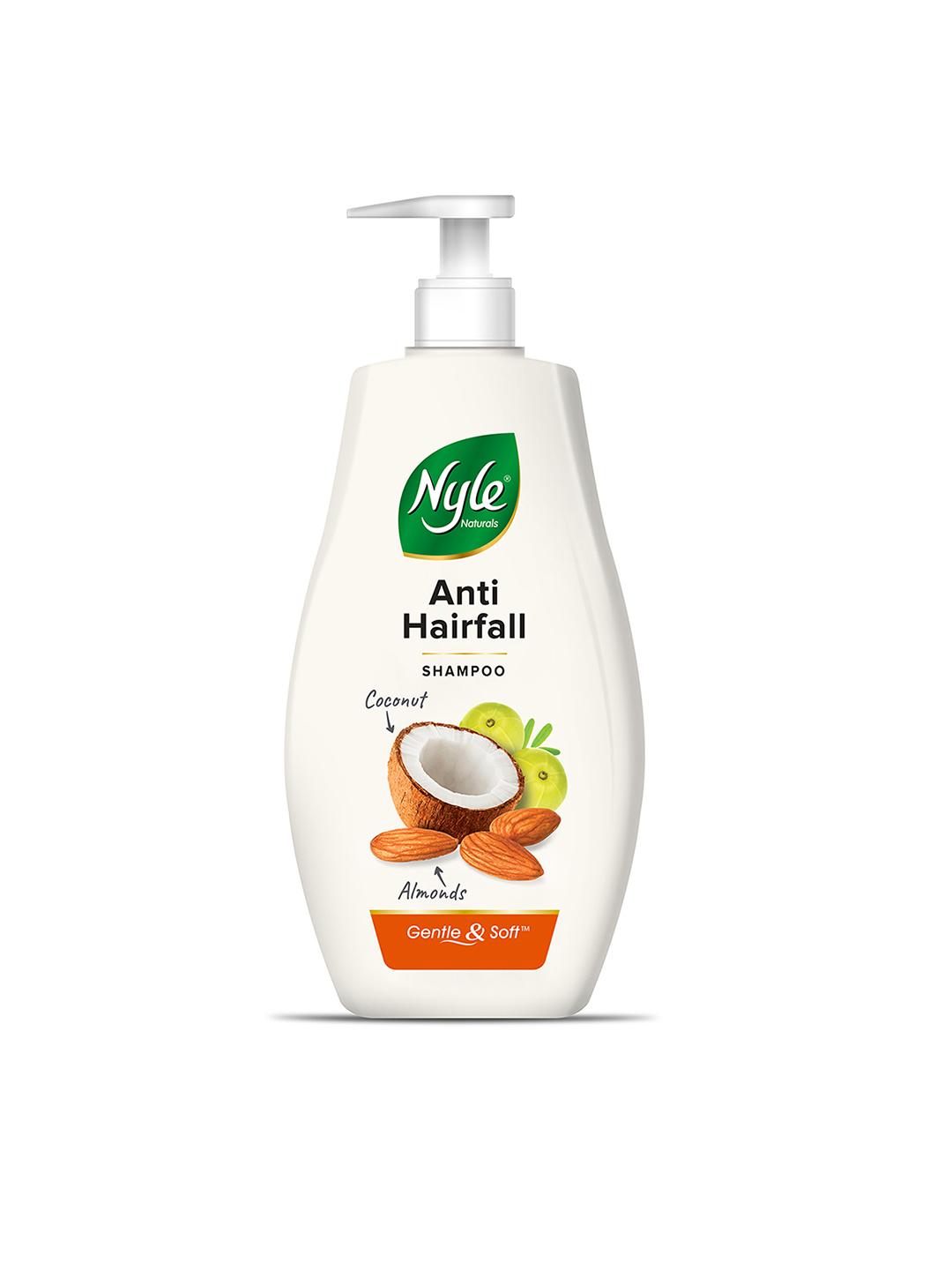 Buy Nyle Naturals Anti Hairfall Shampoo With Coconut Milk, Badam & Amla ...