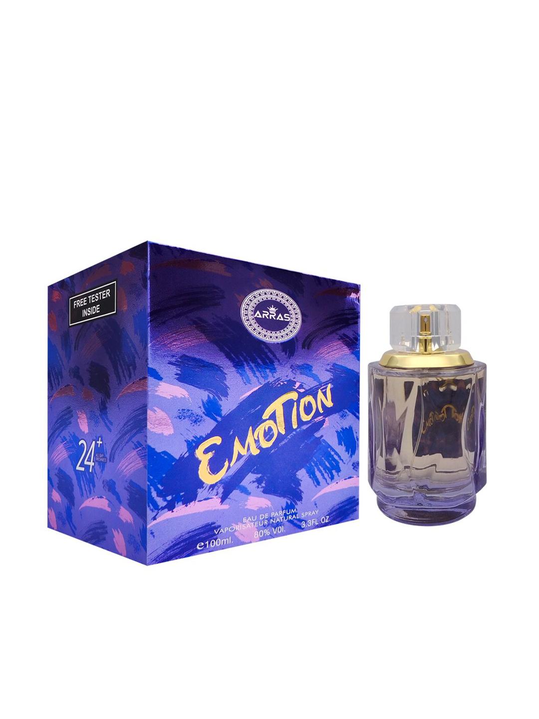 Buy Arras Emotion Eau De Parfum With Free Tester 100 Ml - Perfume for ...