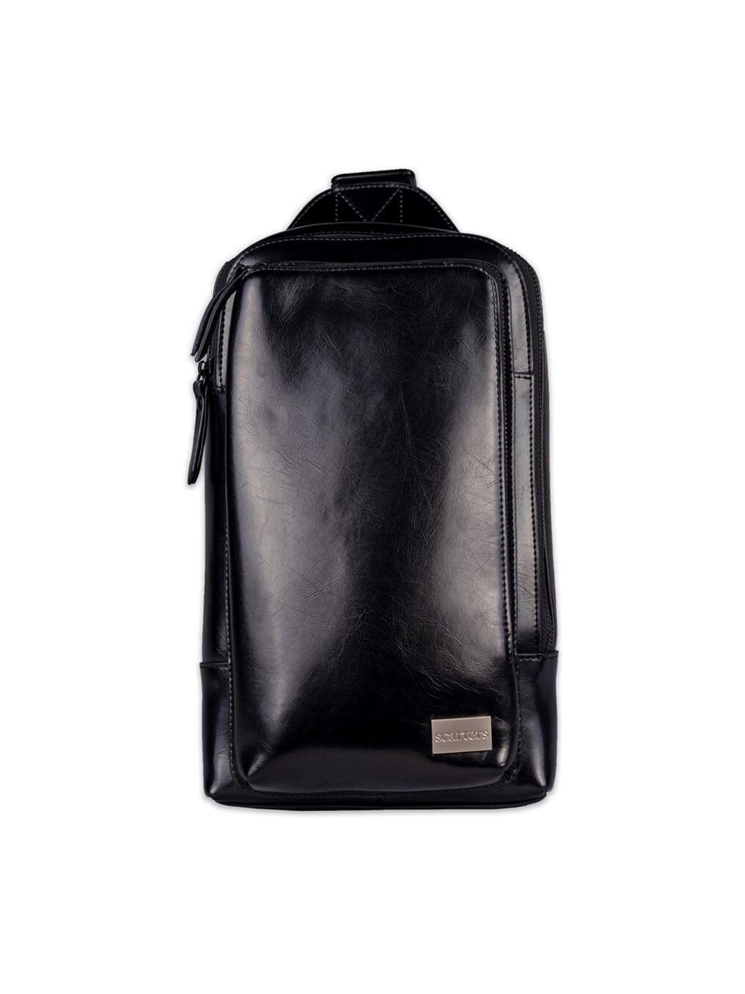 Buy Scarters Unisex Black Messenger Bag - Messenger Bag for Unisex ...