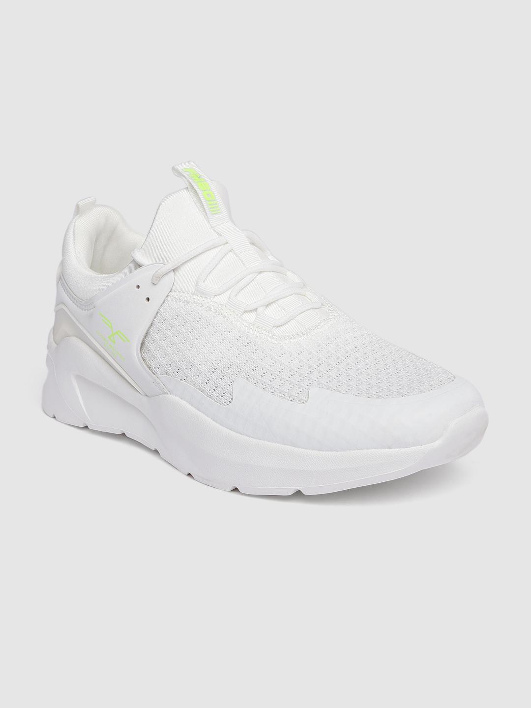 Buy Flying Machine Men White Solid Crombie Walking Shoes - Sports Shoes ...
