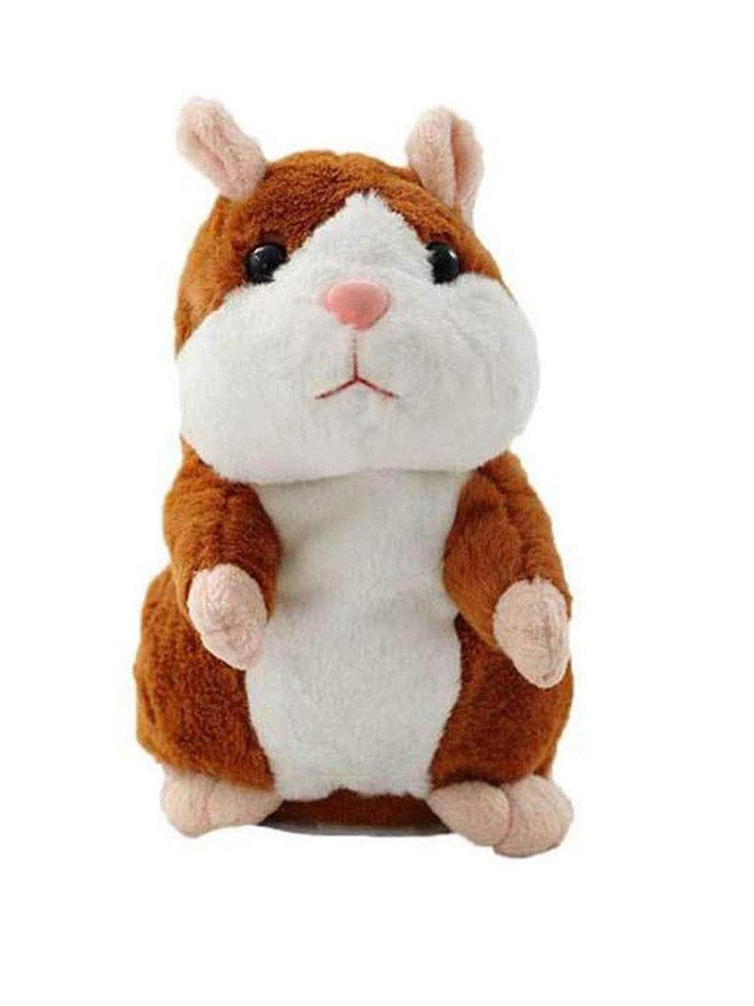 Buy Sasimo Kids Brown & White Hamster Puppet Soft Toy - Soft Toys And ...