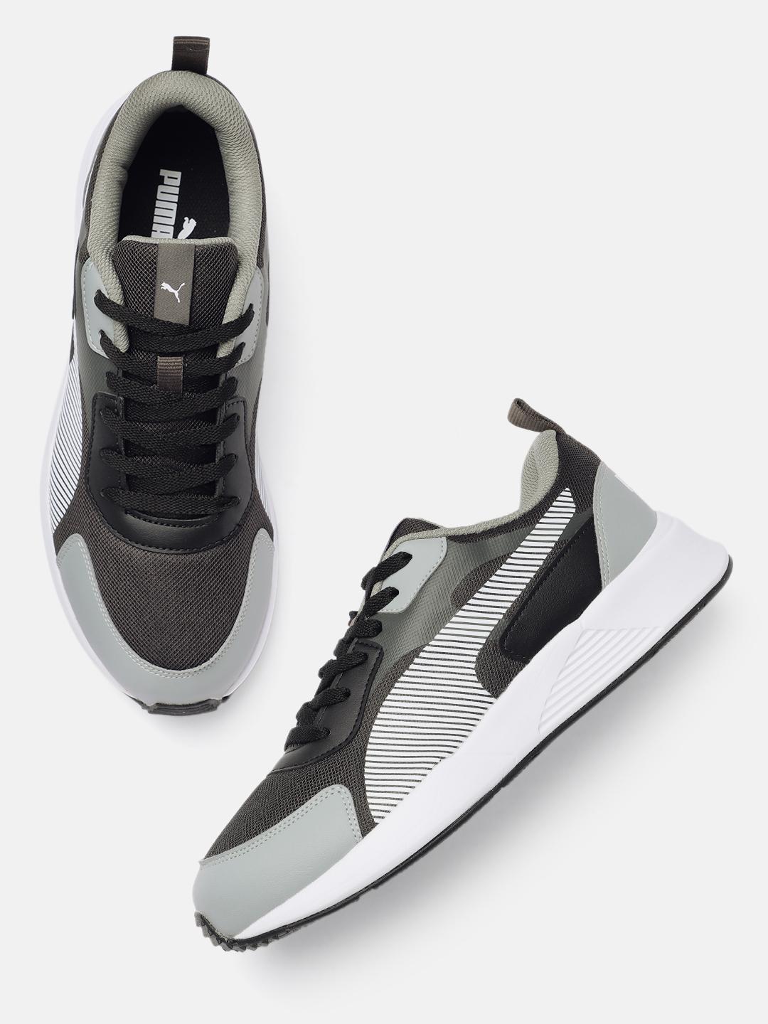 Buy Puma Men Grey Cblock IDP Sneakers - Casual Shoes for Men 17350714 ...