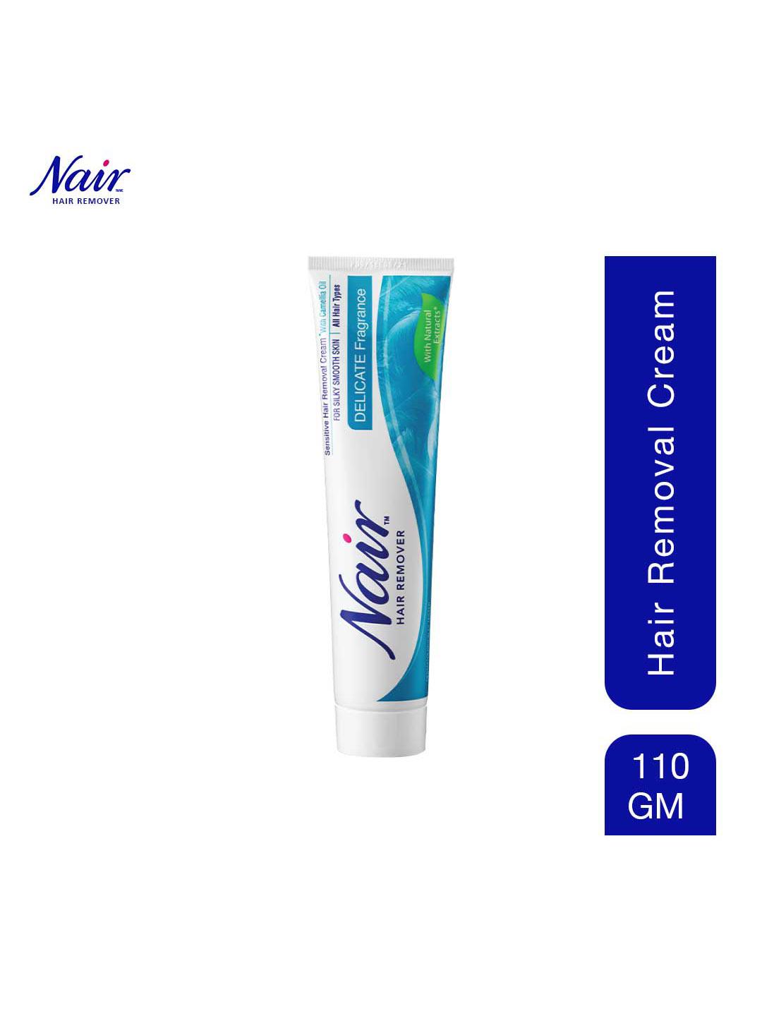Buy Nair Sensitive Hair Removal Delicate Cream 110 G - Shaving And Hair ...