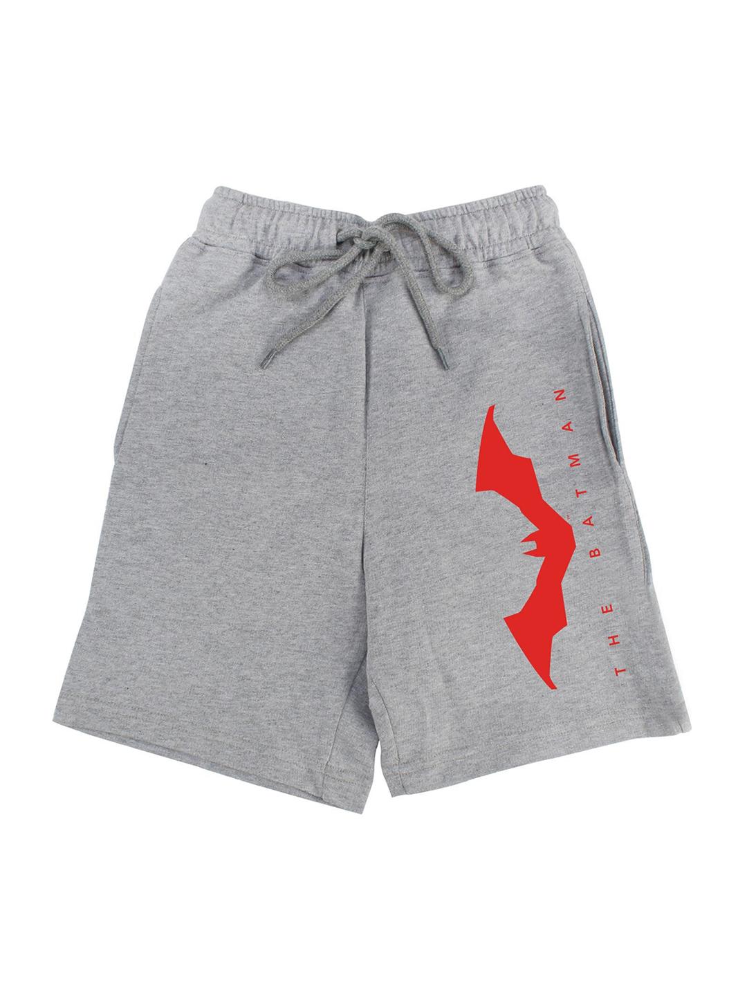 Buy DC By Wear Your Mind Boys Grey Batman Shorts - Shorts for Boys ...