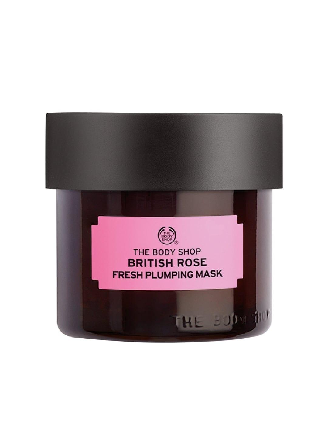 Buy THE BODY SHOP Unisex British Rose Fresh Sustainable Plumping Mask ...