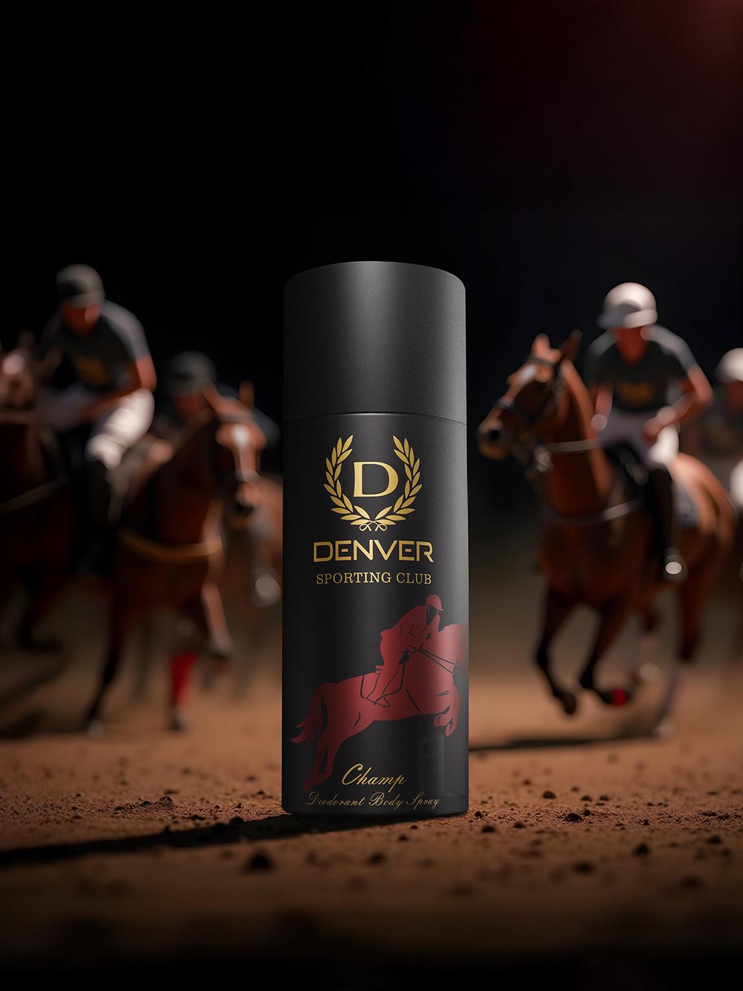 Buy Denver Men Sporting Club Champ Deodorant Body Spray 180 Ml ...