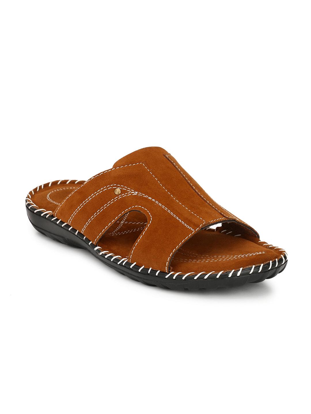 Buy AfroJack Tan Brown Sandals - Sandals for Men 1783760 | Myntra