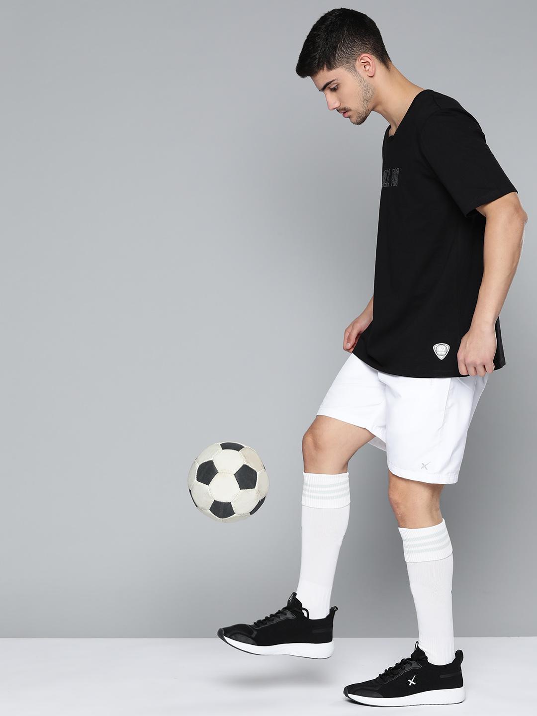 Buy HRX By Hrithik Roshan Football Rapid Dry Typography T Shirt ...
