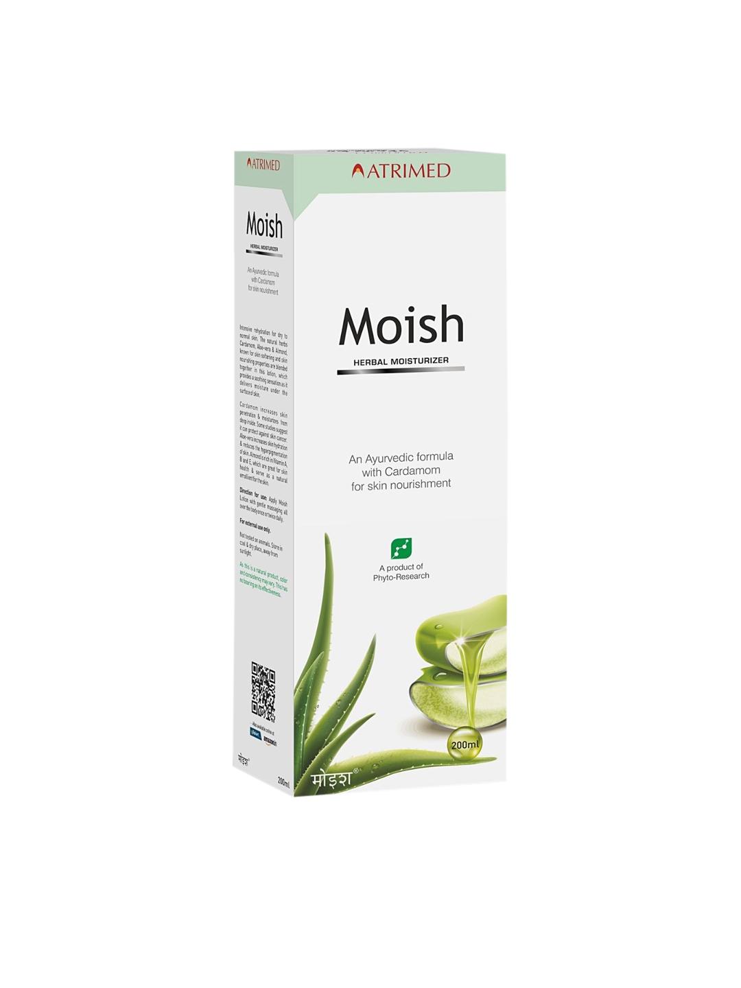 Buy Atrimed Plant Science Moish Herbal Moisturizer 200 Ml - Day Cream ...