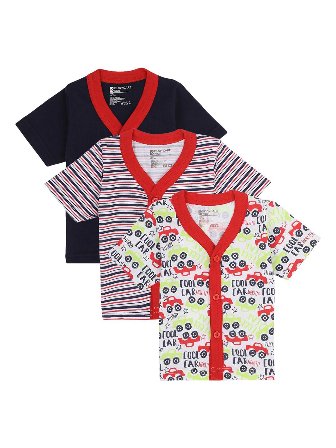 Buy Bodycare Kids Pack Of 3 Kids Assorted Innerwear Vests - Innerwear ...
