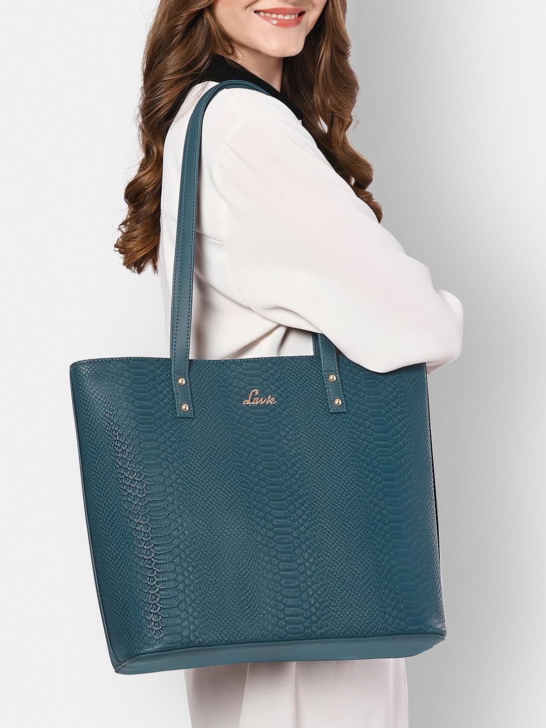 Buy Lavie Women's Croc Pavo Large Tote Handbag - Handbags for Women ...