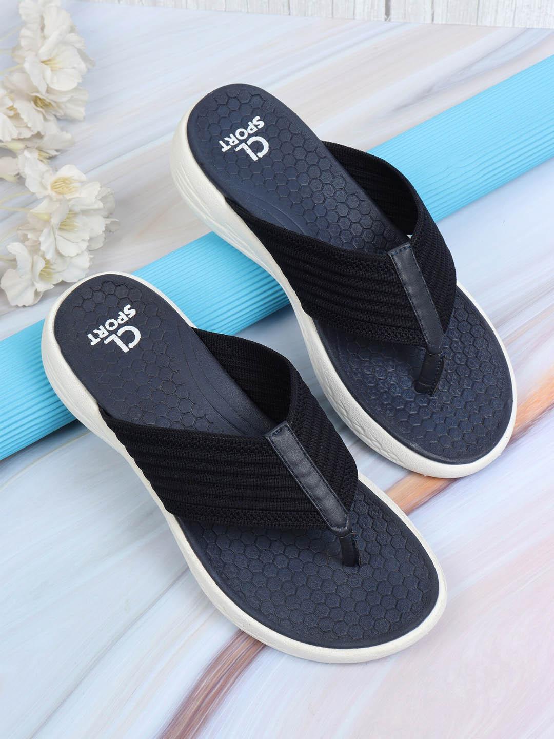 Buy Carlton London Sports Women Navy Blue Flats - Flats for Women ...