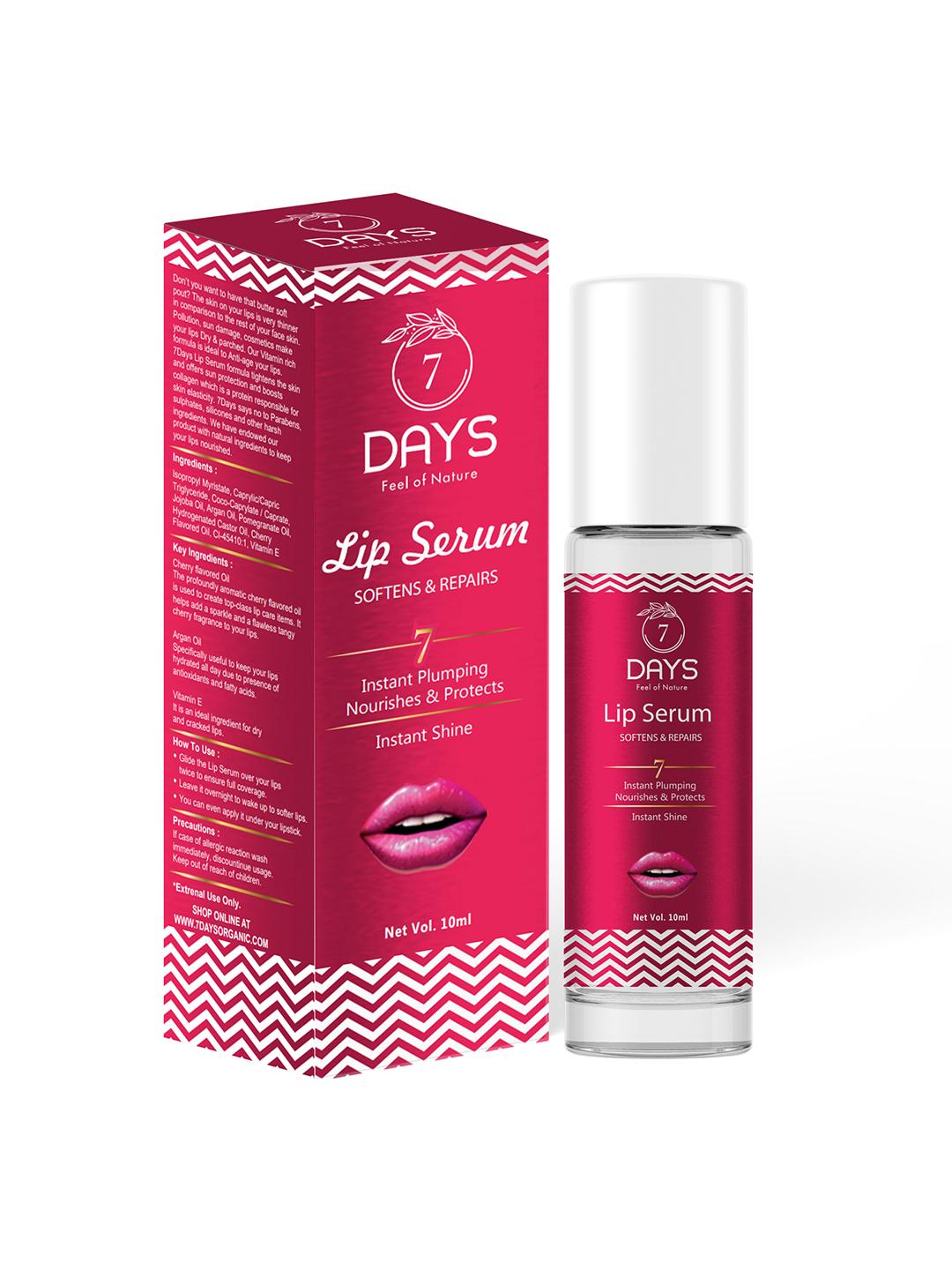 Buy 7DAYSNATURAL Lip Serum For Pink Soft & Supple Lips 10ml - Lip Balm ...