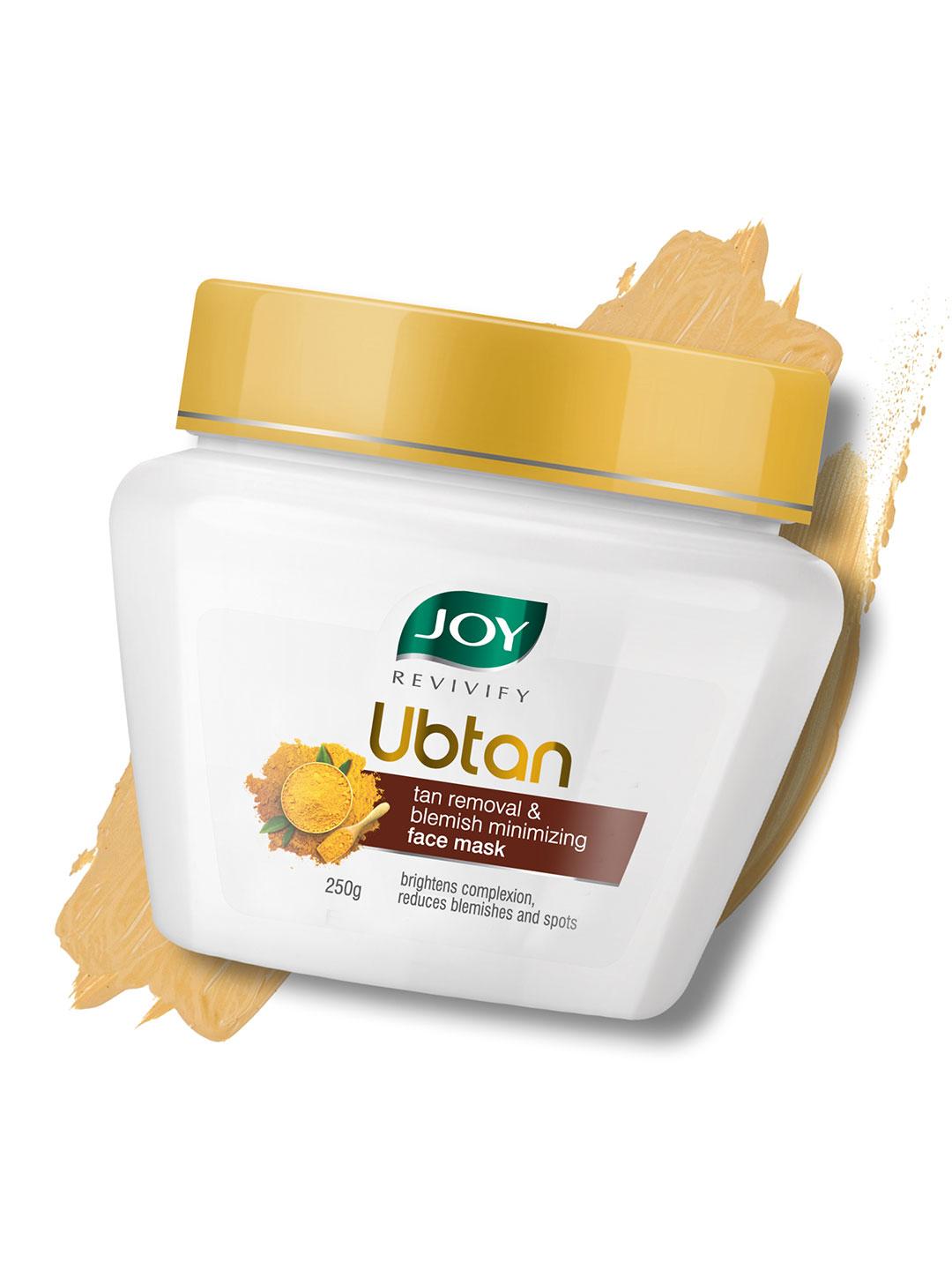 Buy JOY Ubtan Tan Removal Face Pack For Instantly Glowing Skin 250 G ...