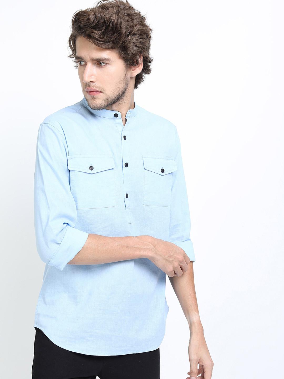 Buy KETCH Men Blue Slim Fit Casual Shirt - Shirts for Men 18192836 | Myntra
