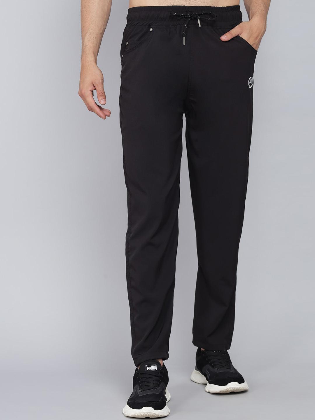 Buy 39 THREADS Men Black Solid Convertible Track Pants - Track Pants ...