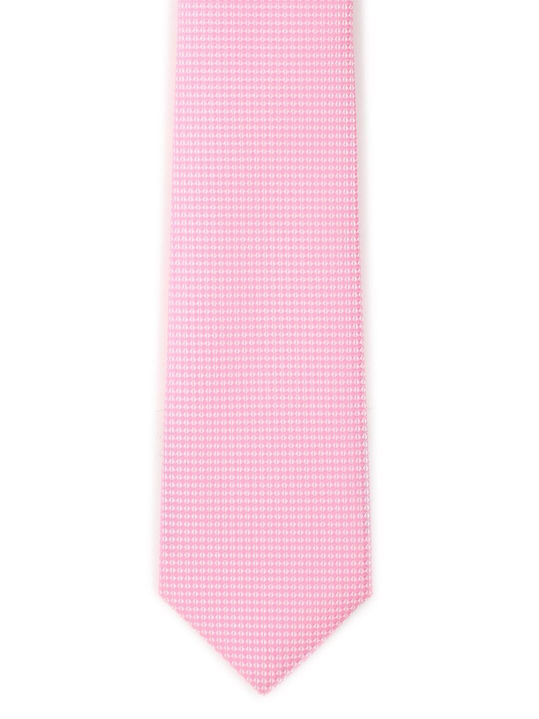 Buy Peter England Men Pink Woven Design Broad Tie - Ties for Men ...