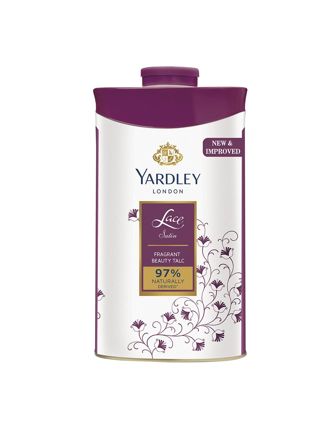 Buy YARDLEY LONDON Women Lace Satin Perfumed Talc 250 G - Talcum Powder ...