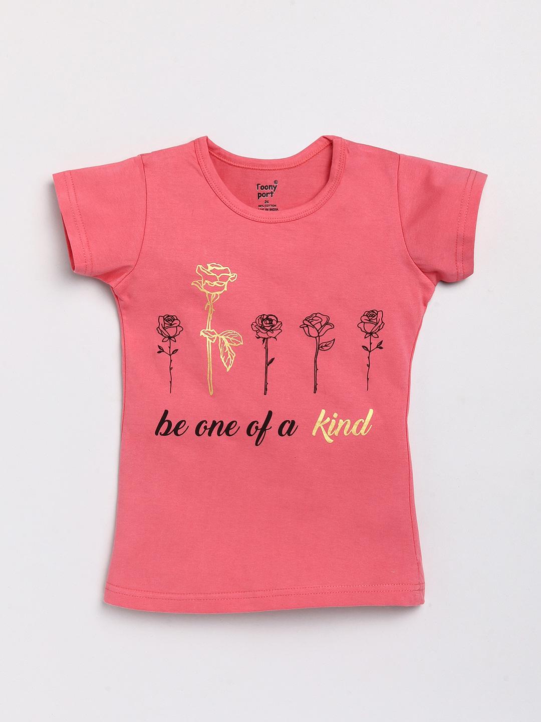 Buy Toonyport Pink Print Top - Tops for Girls 18340044 | Myntra