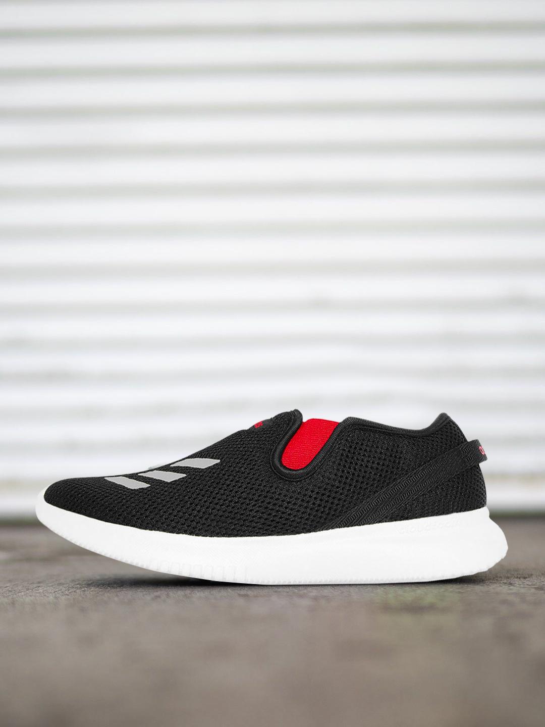 Buy ADIDAS Men Black Woven Design Prizmo Running Shoes - Sports Shoes ...