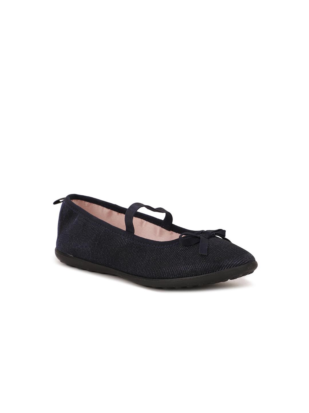 Buy Bubblegummers Girls Blue Ballerinas With Bows Flats - Ballerinas ...