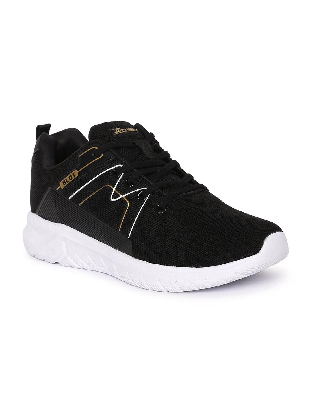 Buy Paragon Men Black Regular Running Shoes - Sports Shoes for Men ...