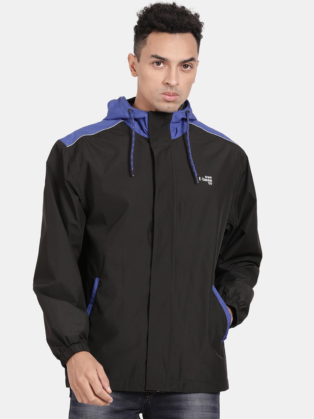 Buy T Base Men Blue Windcheater And Water Resistant Sporty Jacket ...
