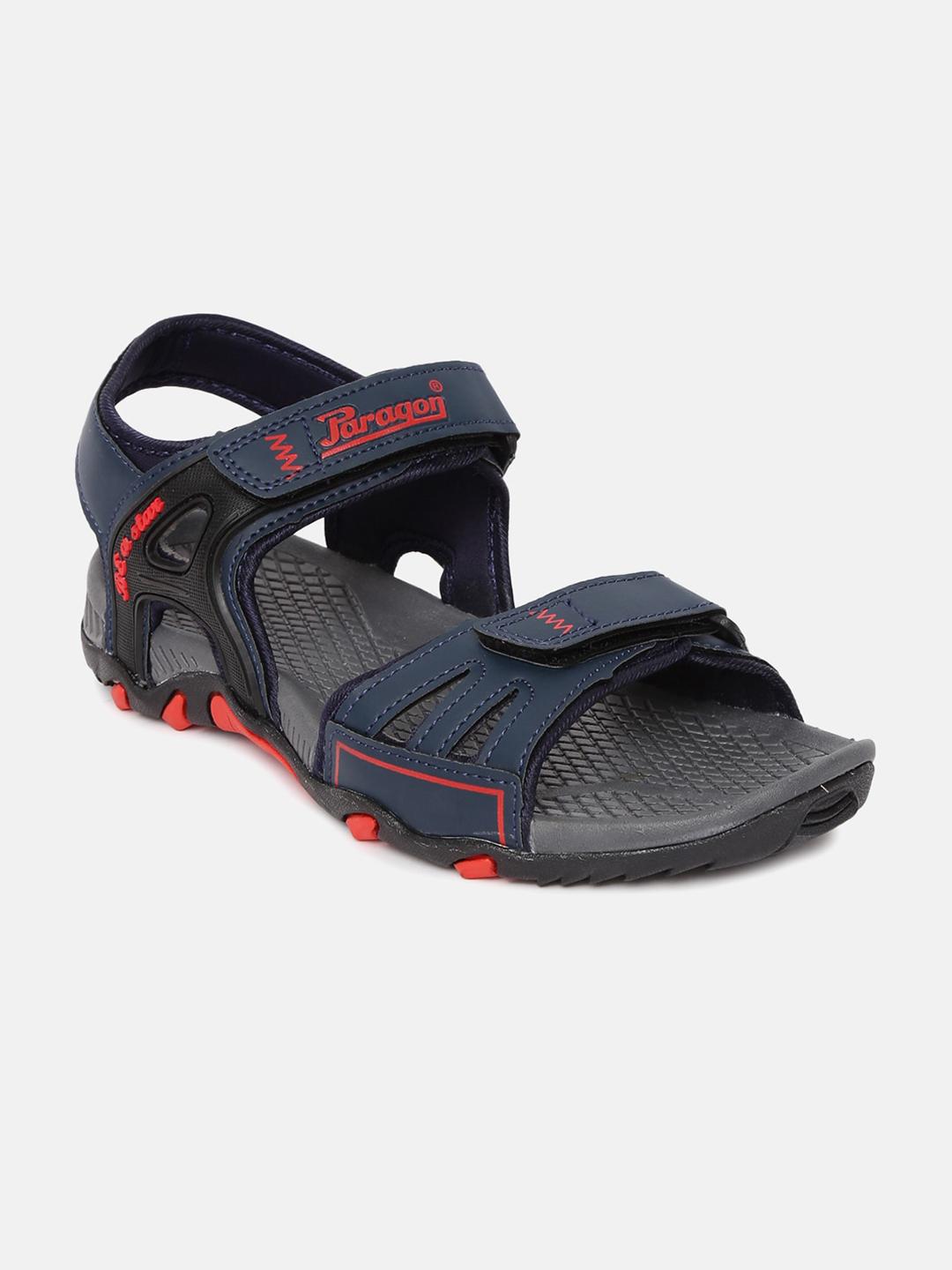 Buy Paragon Men Navy Blue Sports Sandals - Sandals for Men 18490230 ...