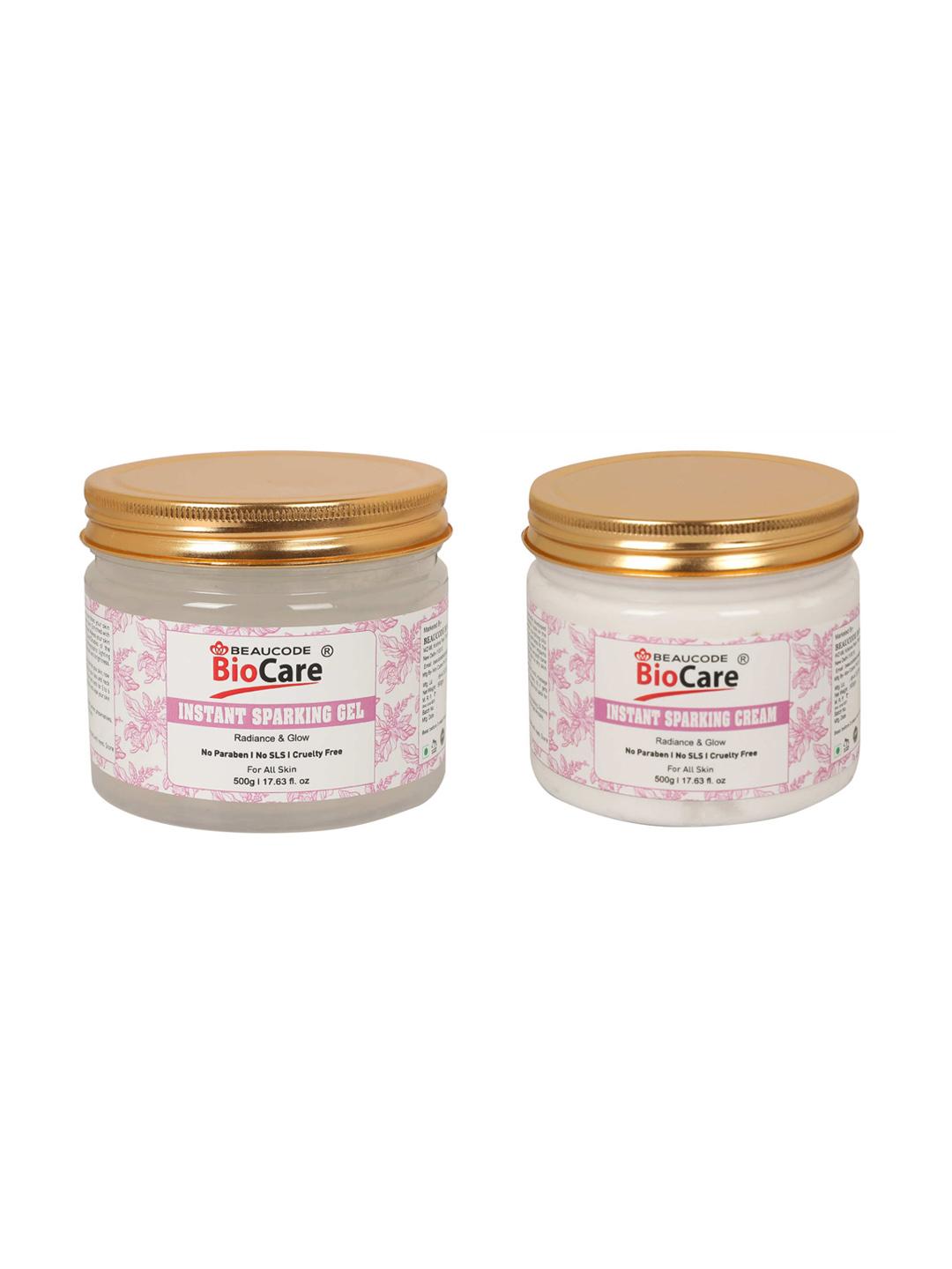 Buy BEAUCODE BIOCARE Set Of 2 Instant Sparking Face And Body Cream And ...