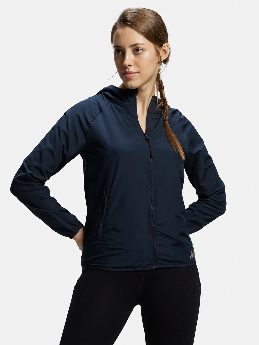 Buy Jockey Microfiber Relaxed Fit Raglan Styled Water Resistant Hoodie ...