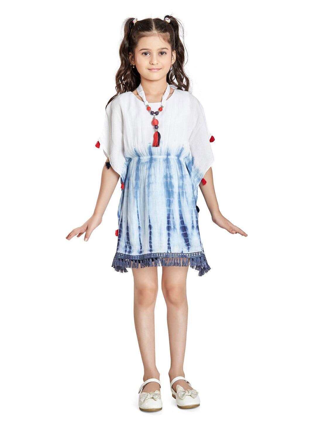 Buy Peppermint Blue Dress - Dresses for Girls 18713344 | Myntra