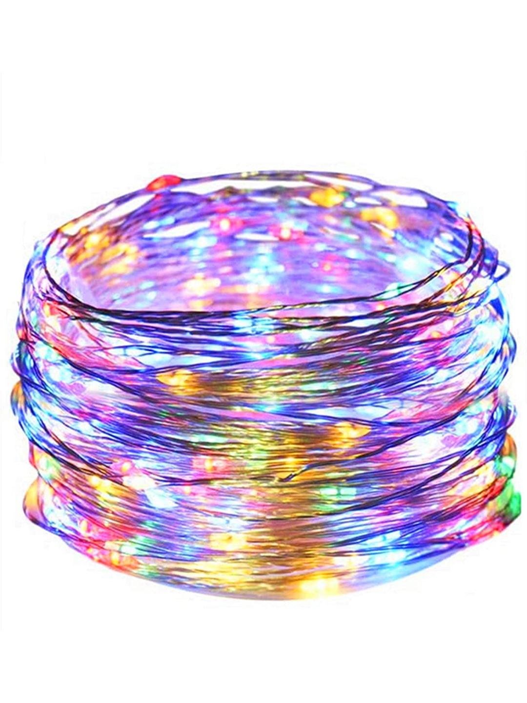 Buy XERGY 10m Multicolor More Than 360 LEDs Rice Shape String Lights ...