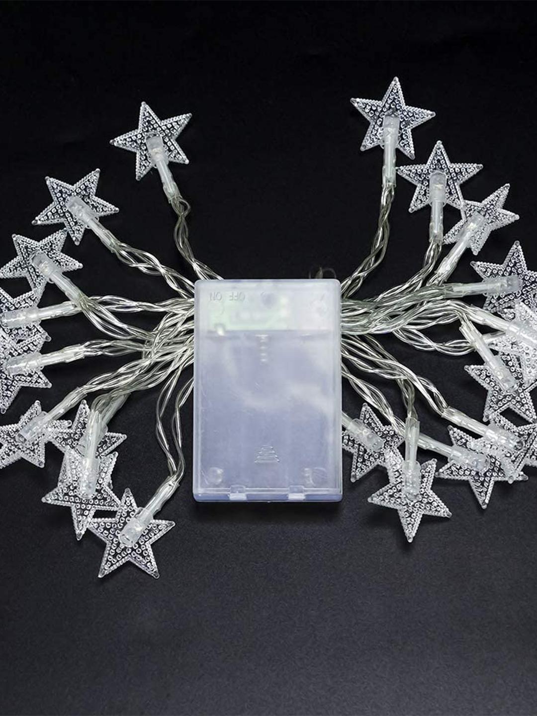 Buy XERGY White 50 Star AA Battery Powered Led String Light - String ...