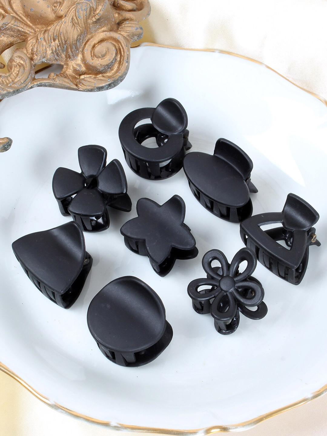 Buy Ayesha Women Set Of 8 Clutch Clips - Hair Accessory for Women ...
